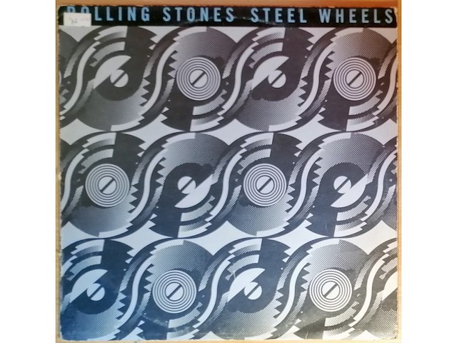 LP ROLLING STONES - Steel Wheels (1989) VG+ veoma dobra