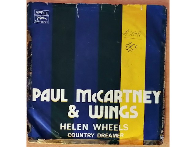 SP WINGS (i Paul Mc Cartney) - Helen Wheels (1973) VG