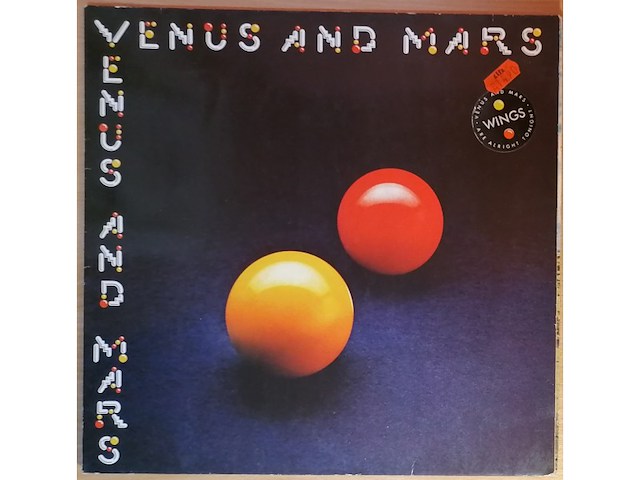 LP WINGS - Venus And Mars (1975) GER + 2 POSTERA, MINT