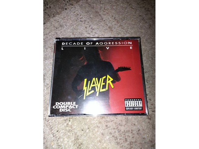 Slayer - Decade of Aggression Live (Dupli CD)