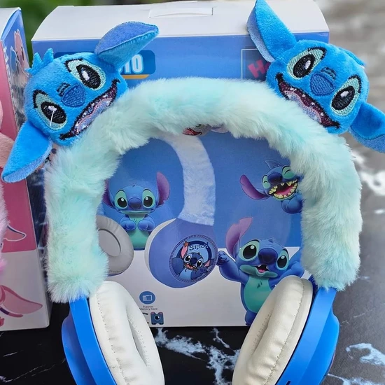 Stitch čupave Bluetooth slušalice - novo