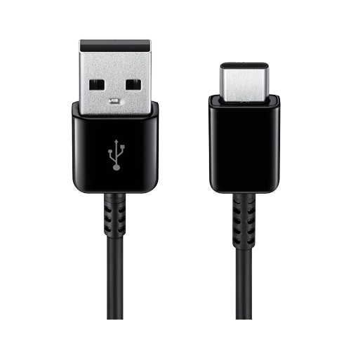 SAMSUNG USB C kabl, 1.5m (Crni) - EP-DG930-IBE, USB 2.0 - do 480 Mbps, USB-A, USB-C, Okrugli