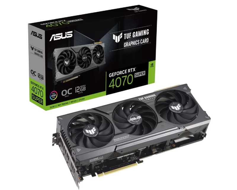 ASUS - nVidia GeForce RTX 4070 SUPER 12GB TUF-RTX4070S-O12G-GAMING grafička karta