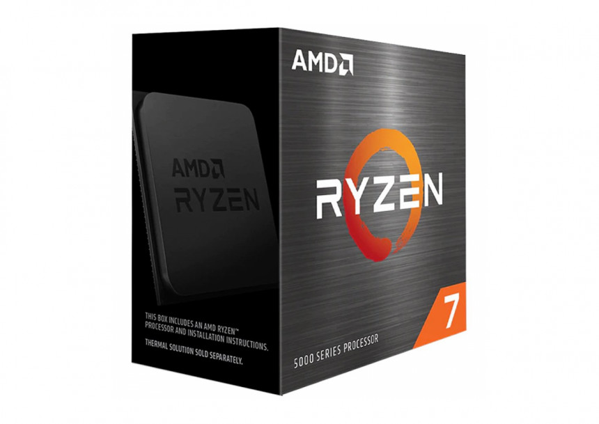 Procesor AMD Ryzen 7 5800X/8C/16T/4.7GHz/36MB/105W/AM4/BOX/WOF