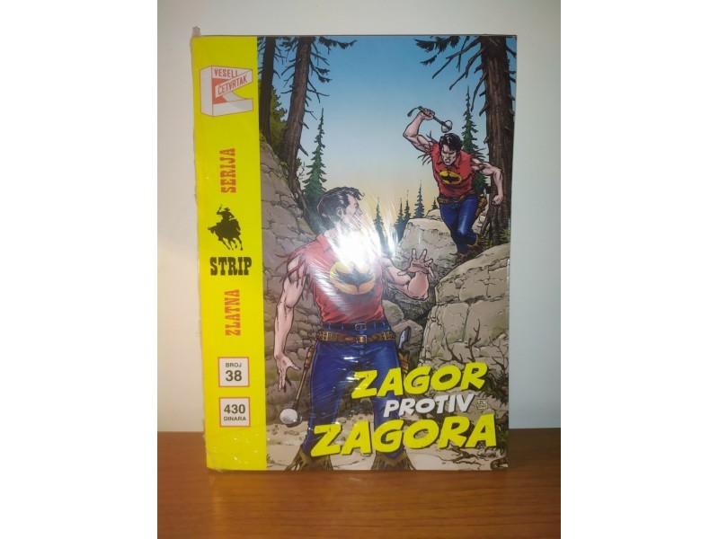 Zlatna serija 38 Zagor protiv Zagora