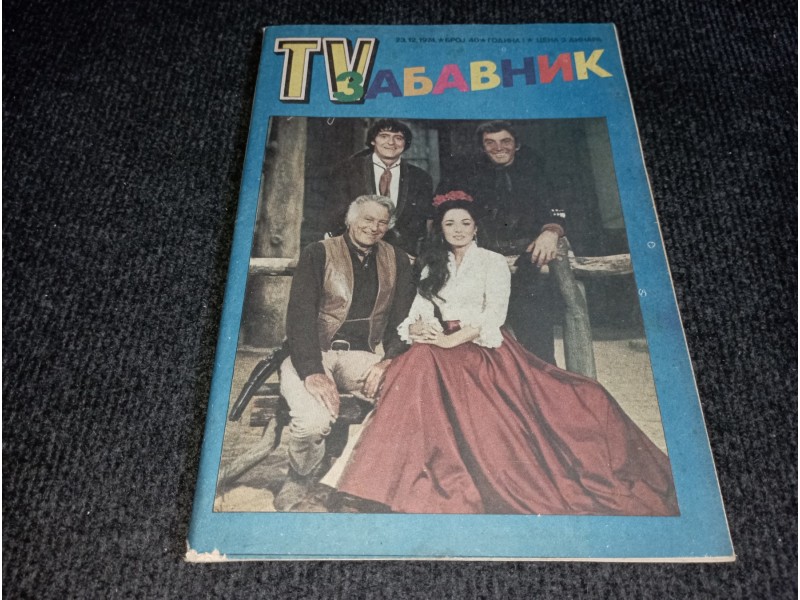 TV ZABAVNIK broj 40 (sa posterom)