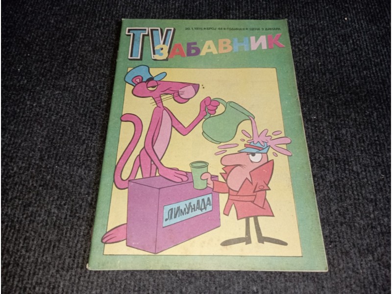 TV ZABAVNIK broj 44 (sa posterom)