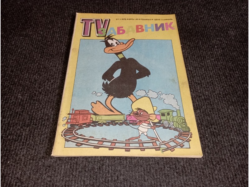 TV ZABAVNIK broj 45 (sa posterom)