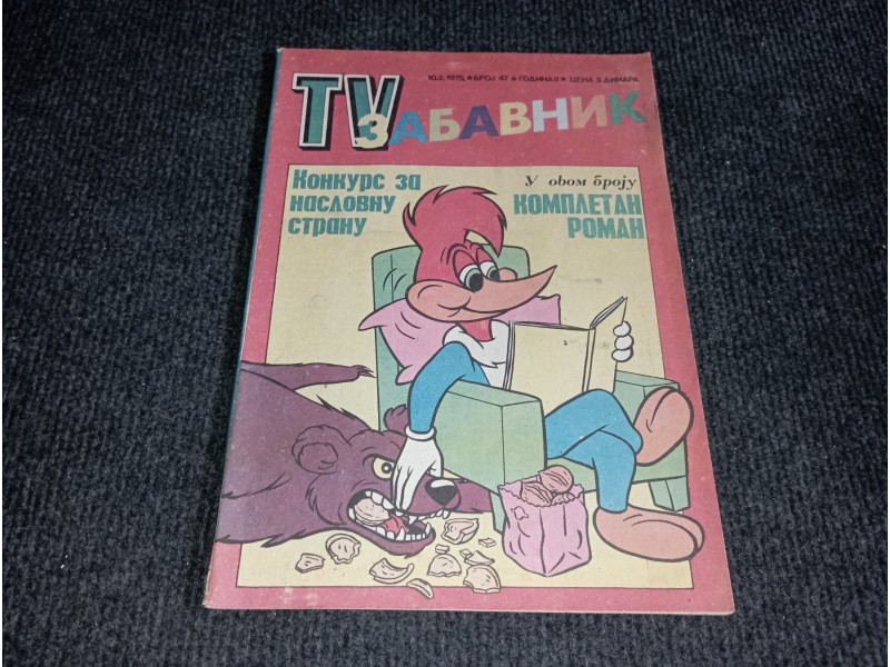 TV ZABAVNIK broj 47 (sa posterom)