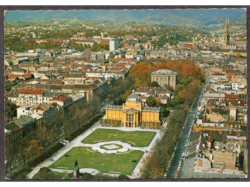 608 - Zagreb 1974 - razglednica putovala