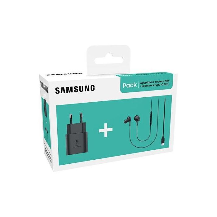 Samsung Start Kit (punjač 25w+ slušalice AKG Type-C) crna