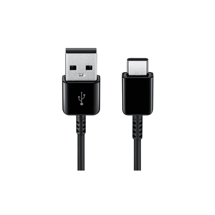 SAMSUNG USB C kabl, 1.5m (Crni) - EP-DG930-IBE, USB 2.0 - do 480 Mbps, USB-A, USB-C, Okrugli