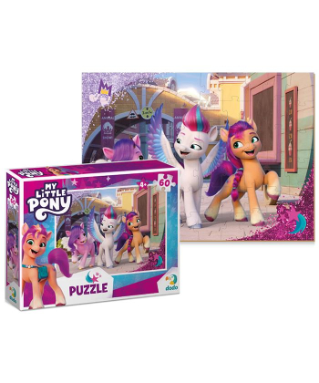 Dodo puzzle za decu My little Pony u gradu 60 delova - A082423