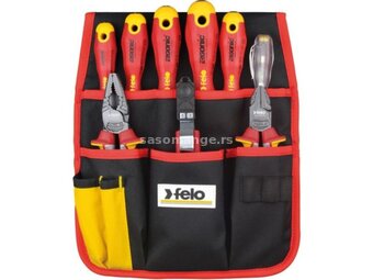 FELO Set alata za električare Ergonic VDE SL/PH 41399504 9 kom u torbi za pojas