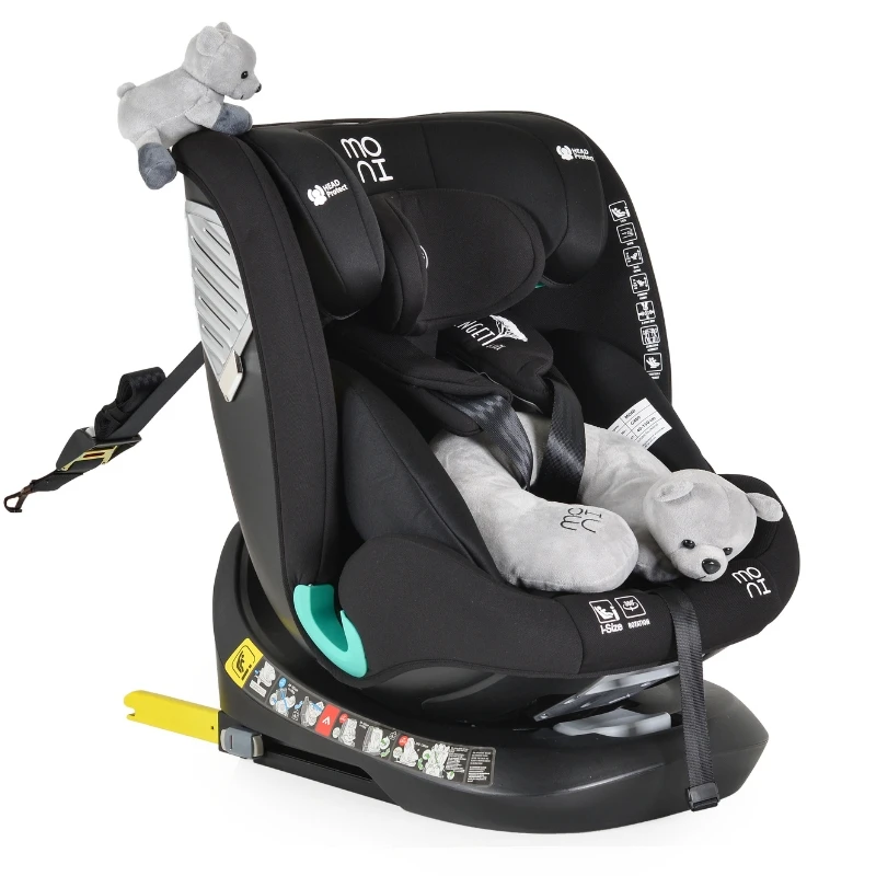 Cangaroo Serengeti Isofix auto sedište i-Size Black, 40-150 cm