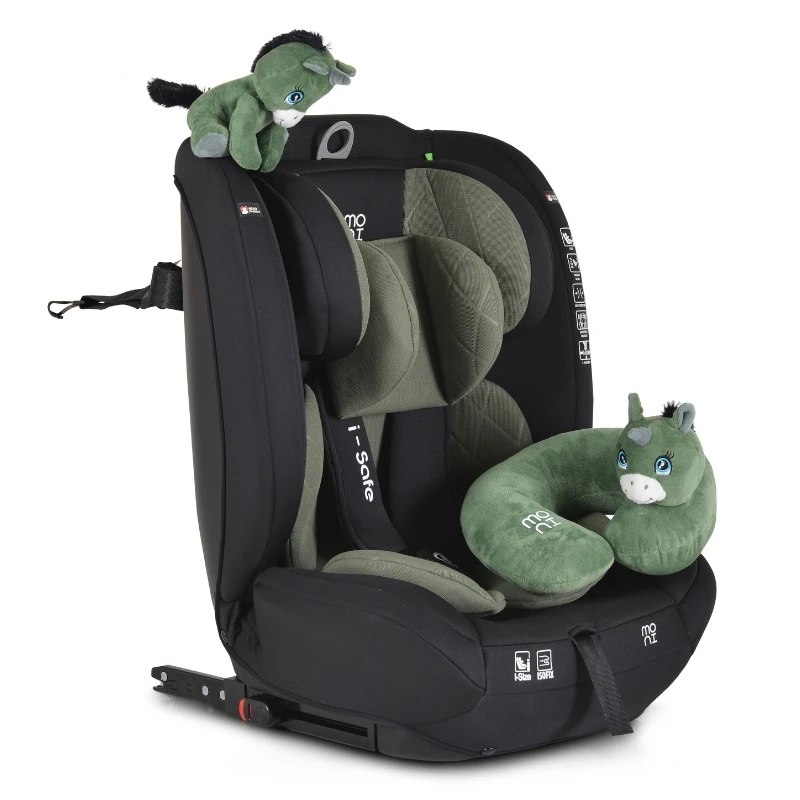 Cangaroo i-Safe auto sedište i-Size Green, 76-150 cm Isofix