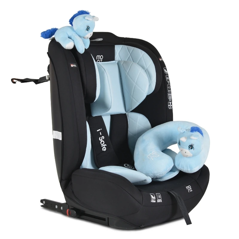 Cangaroo i-Safe auto sedište i-Size Blue, 76-150 cm Isofix