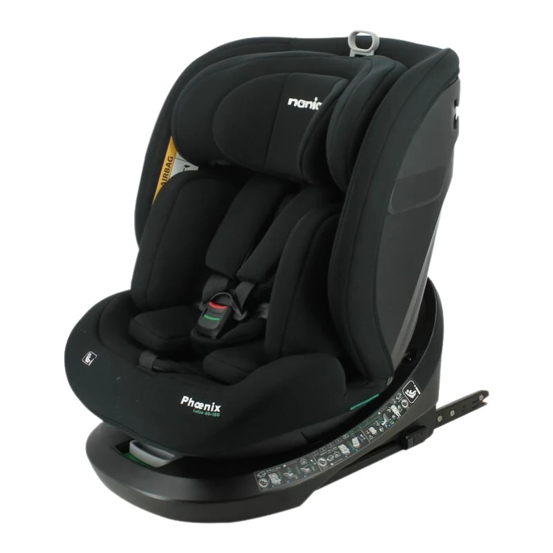 Nania Phoenix auto sedište i-Size Black 40-150cm, Isofix