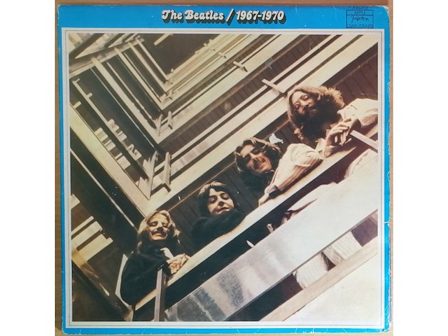 2LP BEATLES - 1967-1970 (1981) plavi album, veoma dobra