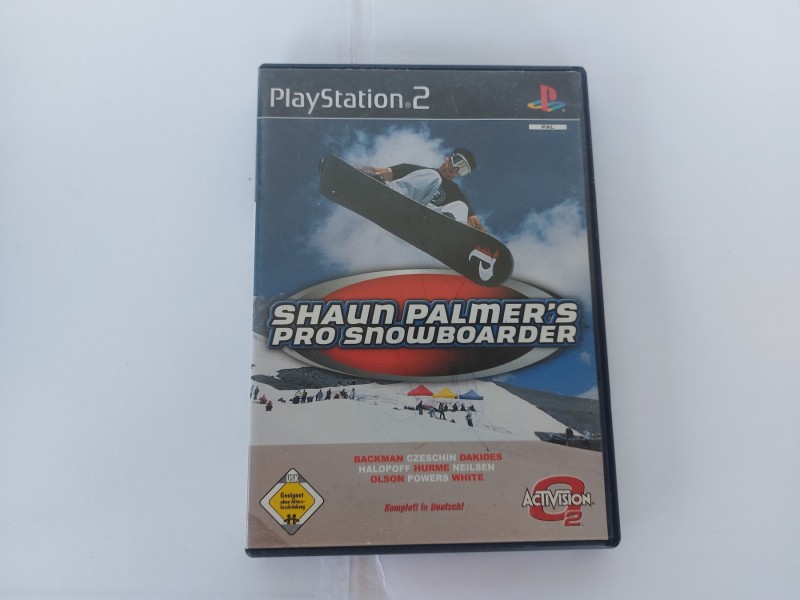 Igrica za Sony playstation 2 -Shaun Palmers Pro Snowboa