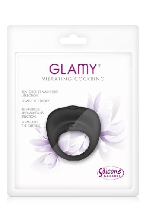 VIB Glamy Cockring Black, 5730000010