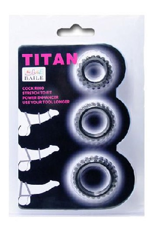 Titan 3 Set Cockring, 530345