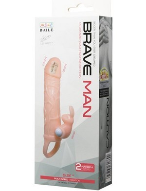 Brave Vibro Sleeve Natur, 26225