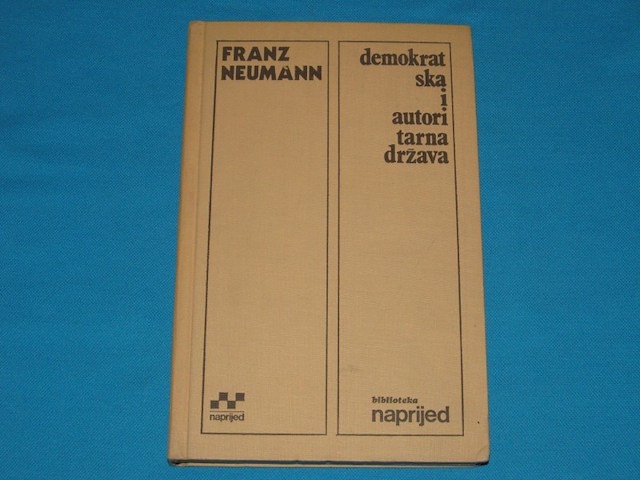 Demokratska i autoritarna država Franz Neumann