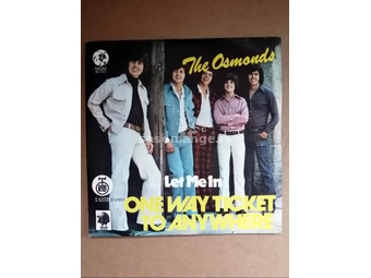 THE OSMONDS : One way ticket to anywhere - Let me in 99