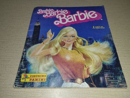 Album sa slicicama Barbie 1983 popunjen