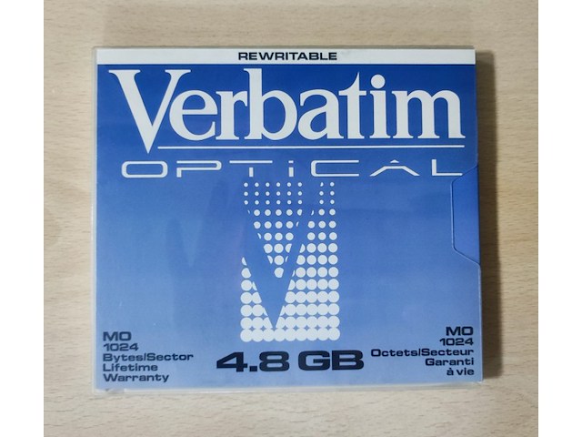 Verbatim RW optical disk 4.8 GB