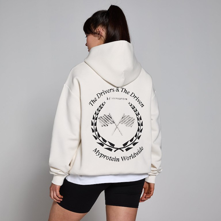 MP World Wide Graphic Hoodie - Natural Cream