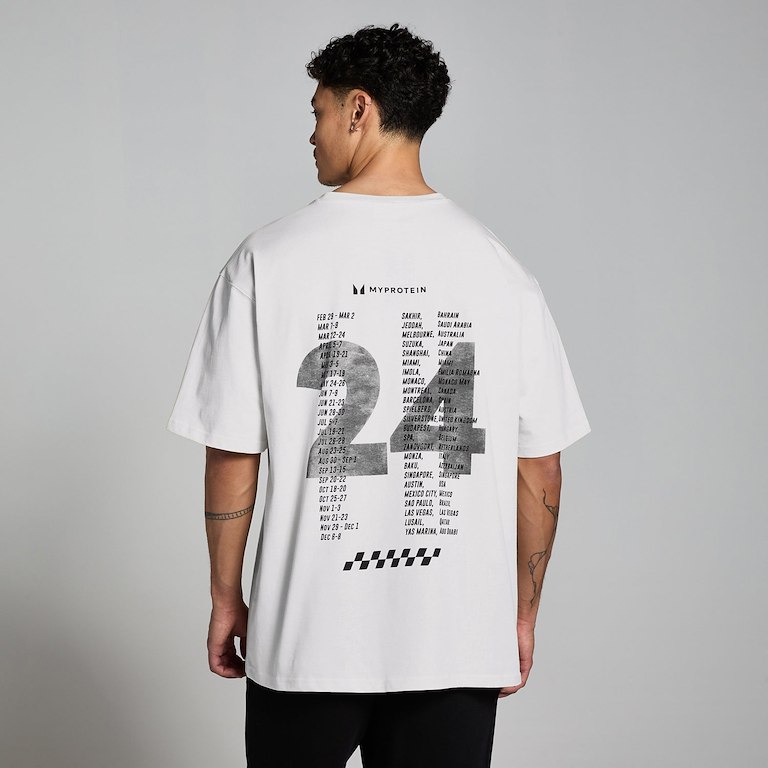 MP Race Day Graphic T-Shirt - Natural Cream