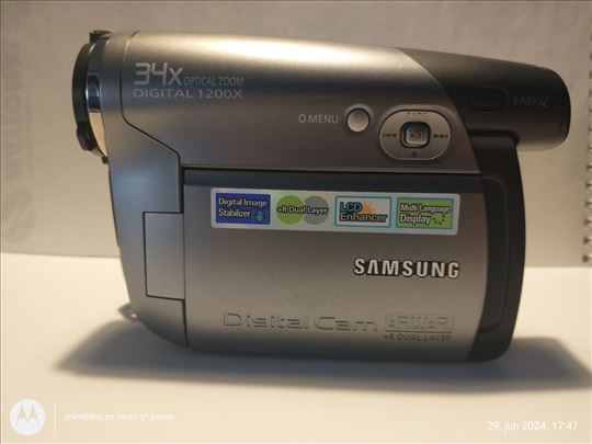 SAMSUNG VP-DC 171 dvd video kamera
