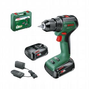 BOSCH® UniversalDrill 18V-60 Aku. bušilica-odvrtač + punjač i 2 x baterija