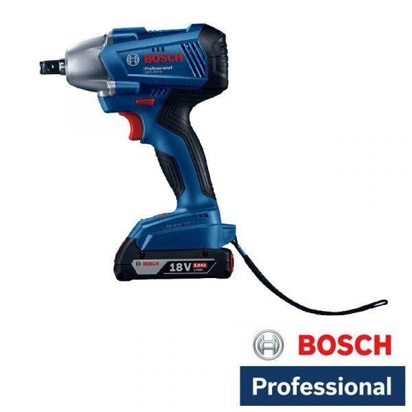 BOSCH®Akumulatorski udarni odvrtač GDS 250 LI + 2 x akumulatora GBA 18V 3.0Ah + Brzi punjač GAL 18V-40 Professional