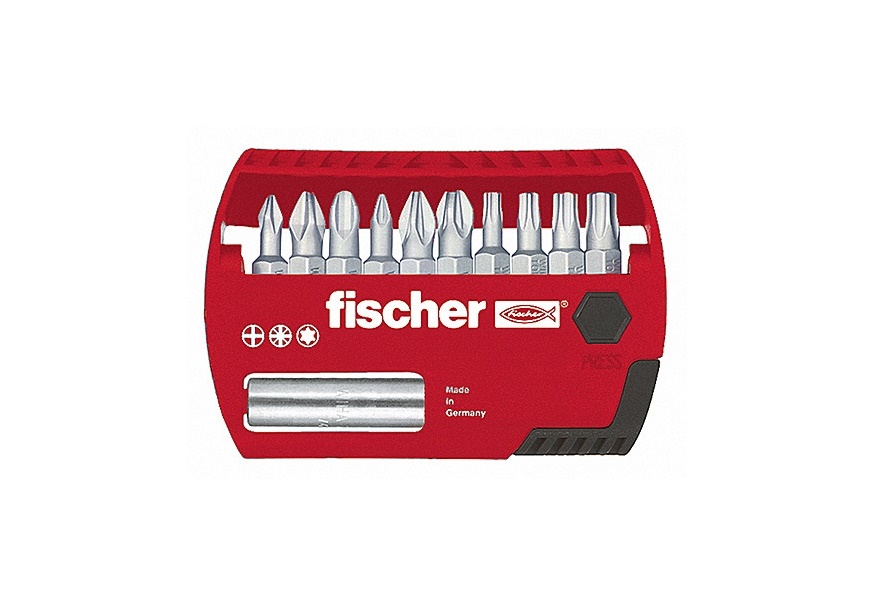 FISCHER BIT SET FPB PROFI W11, sadrži držač bitova