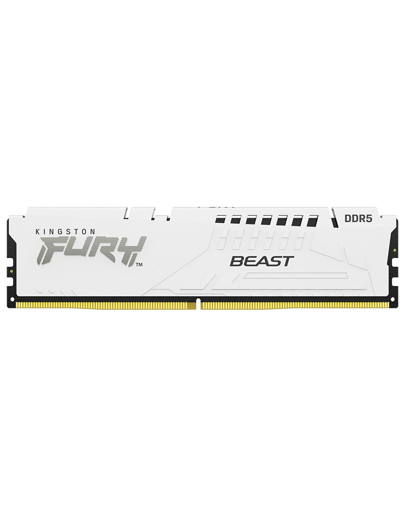 KINGSTON DIMM DDR5 32GB 6400MT/s KF564C32BW-32 FURY Beast White XMP