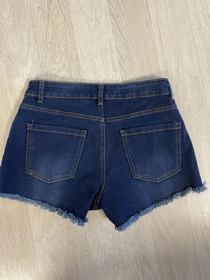 Teksas sorts denim