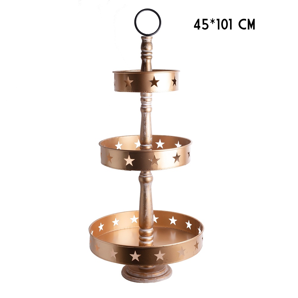 NOVOGODIŠNJA POLICA ZLATNA 45X101 CM