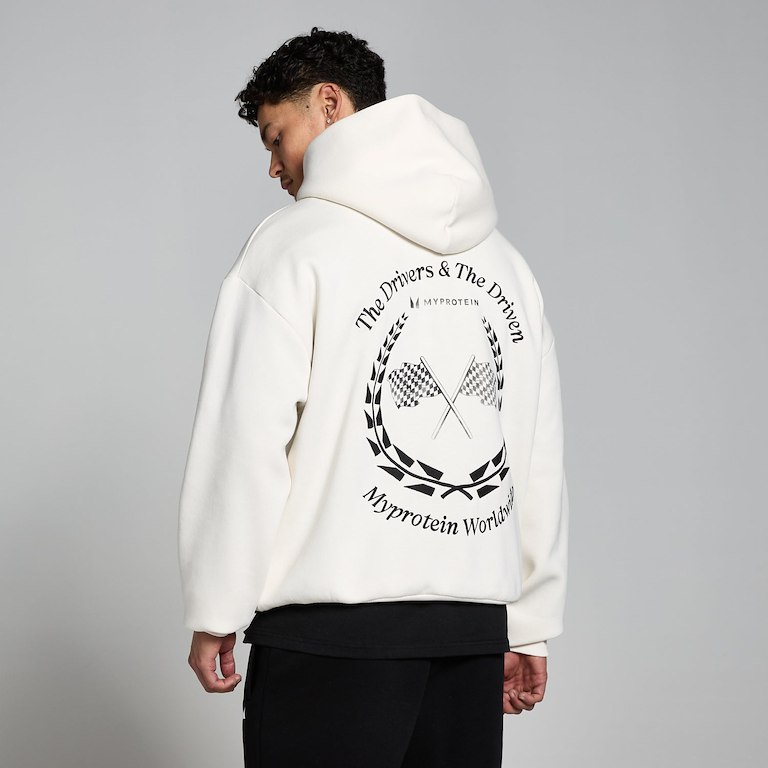 MP World Wide Graphic Hoodie - Natural Cream