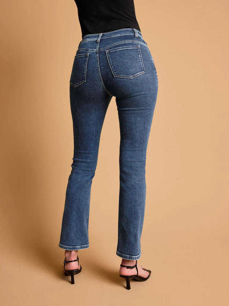 Dark Blue Supersoft Bootcut Jeans