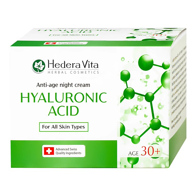 HYALURONIC ACID – Anti-age noćna krema, 50ml