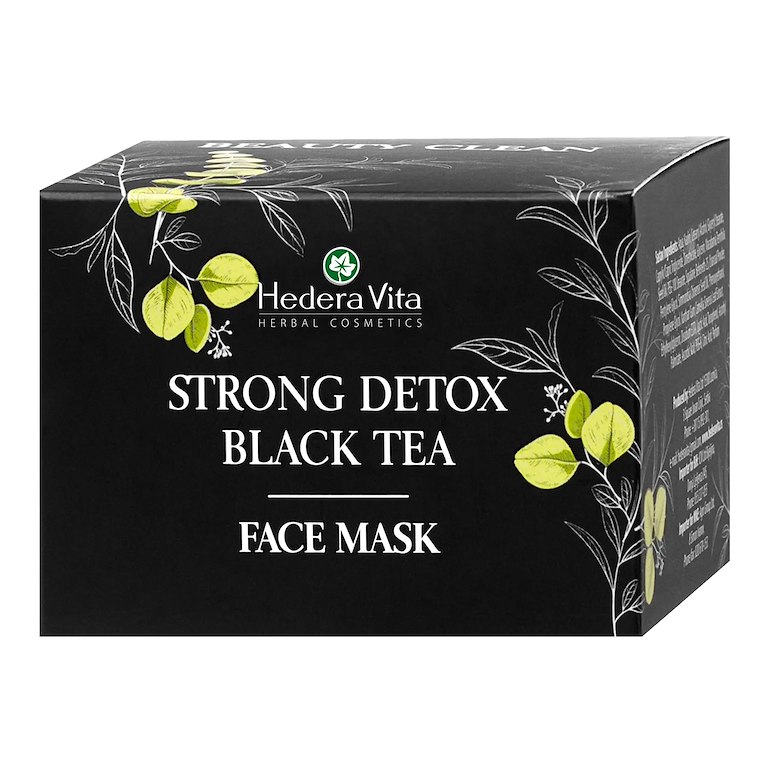 Strong Detox Black Tea – Maska za lice, 50ml