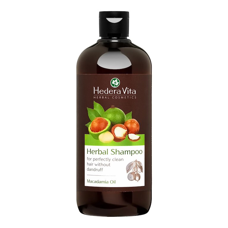 Biljni šampon protiv peruti sa uljem makadamije, 200ml