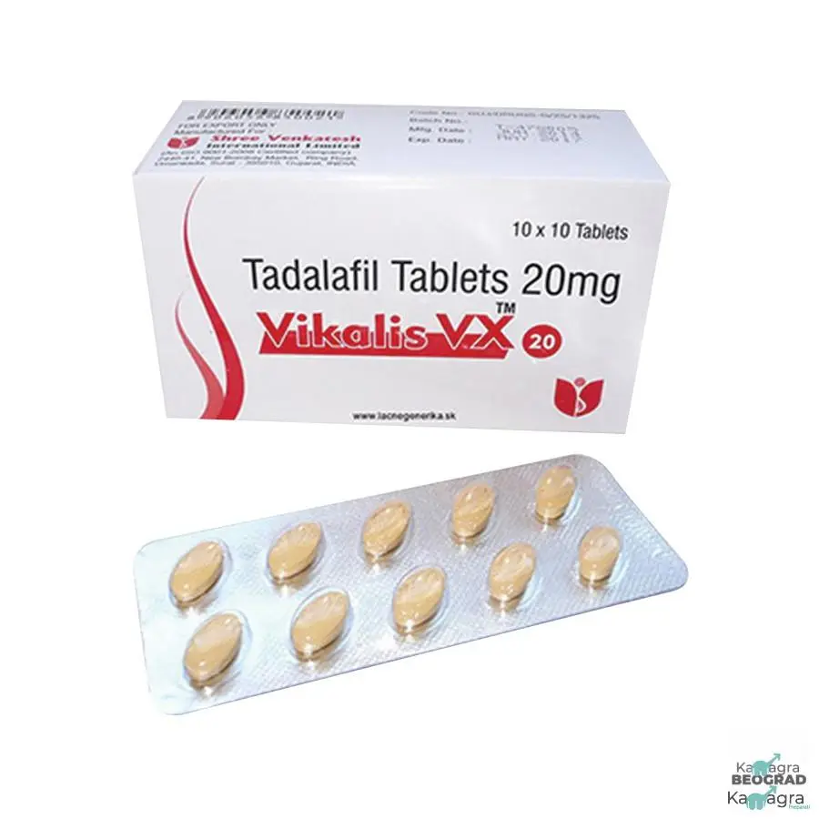 Vikalis vx 40 mg – Tablete za mušku potenciju