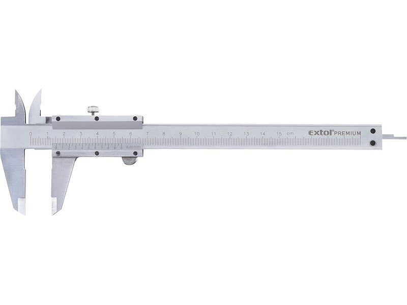 Šubler 0,05×150mm, INOX , EP