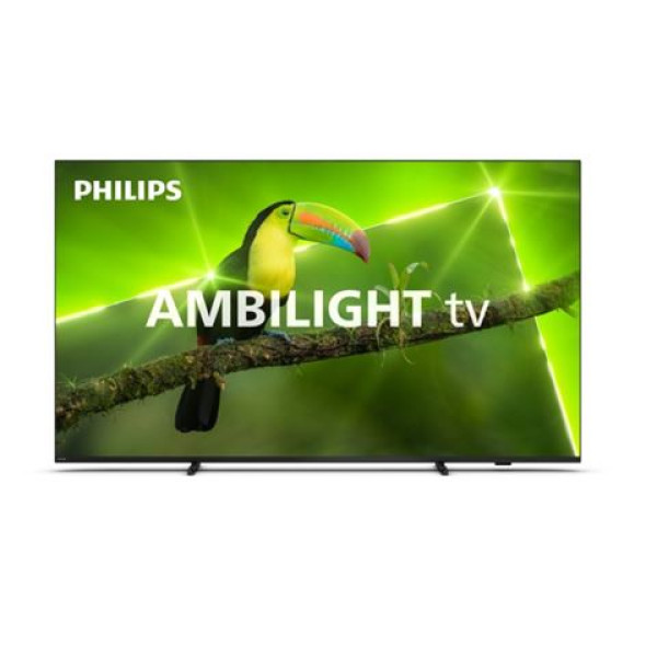 PHILIPS LED TV 65PUS800812, 4K, Smart, Ambilight, Hrom