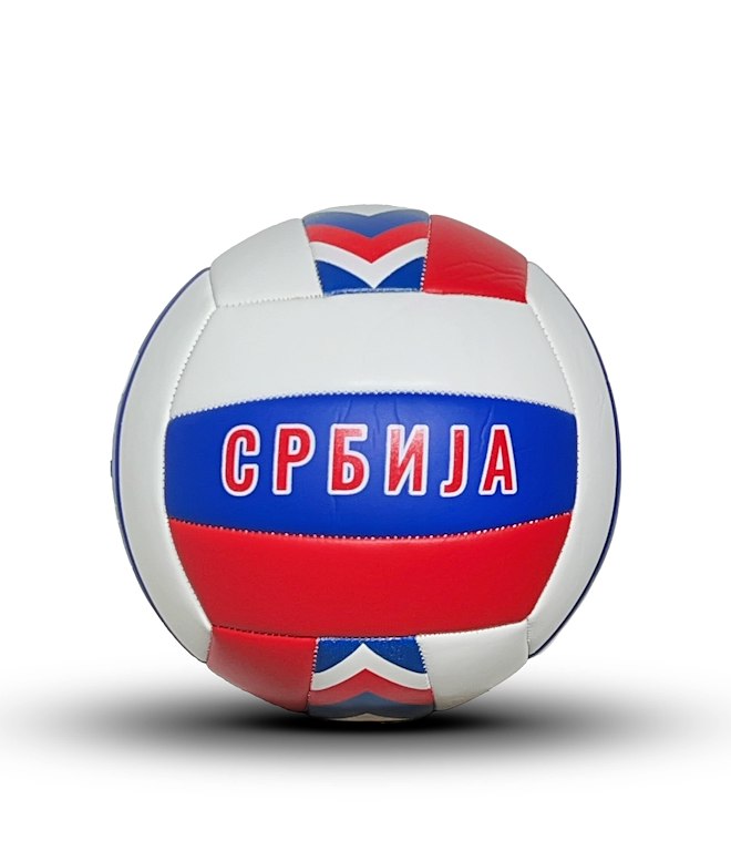 Terinda VOLLEYBALL SRBIJA BALL, mivka lopta za odbojku, crvena