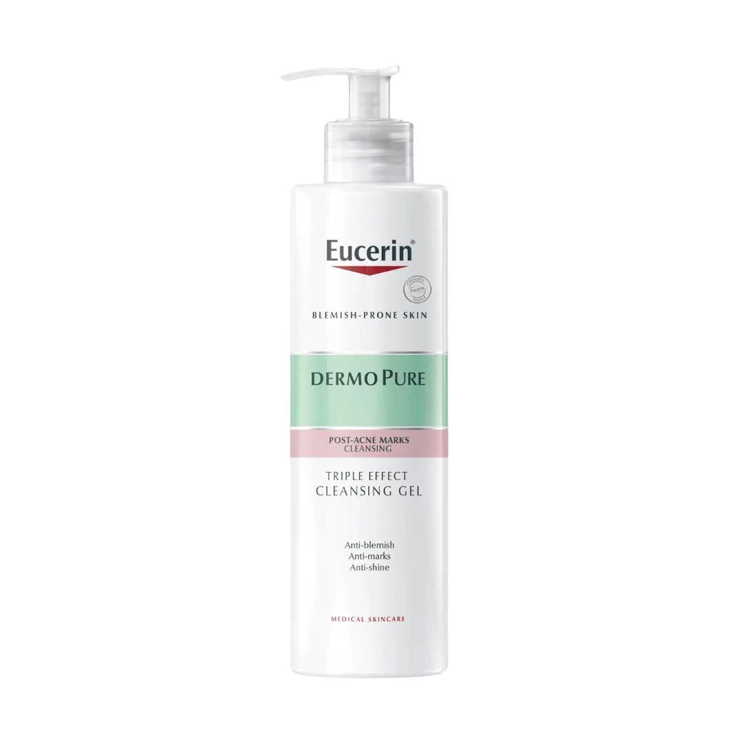 Eucerin® DermoPure Triple Effect Gel za Umivanje i Čišćenje Kože sa Trostrukim Efektom 400 mL